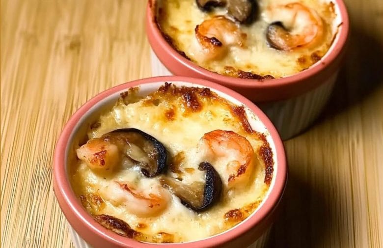 Cassolette de Saint-Jacques, Crevettes et Champignons – Recettes Du Net